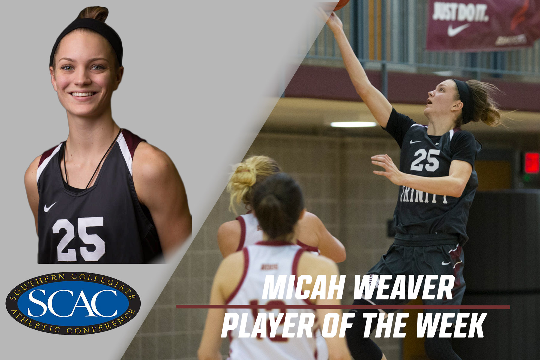 Weaver Named SCAC Women's Basketball Player of the Week - Trinity ...