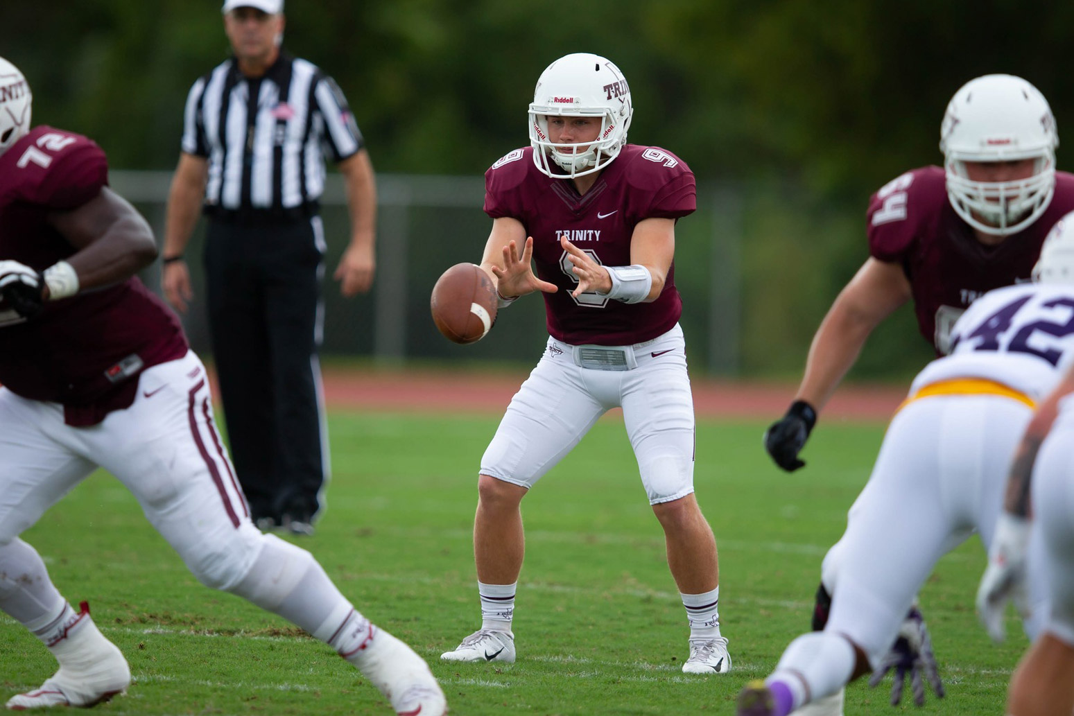 Trinity Football Beats Rhodes 24-7 in SAA Matchup - Trinity University