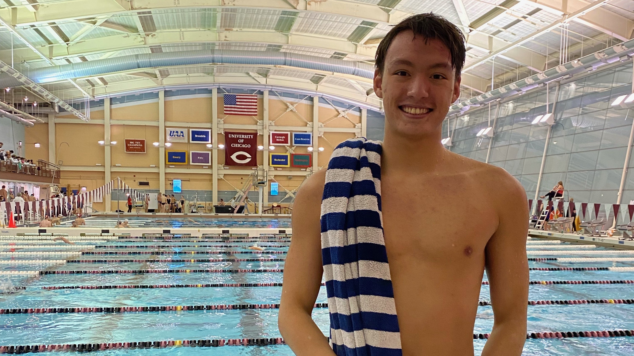 Nathaniel Early Breaks School Record in 200 Free at D3 Shootout ...