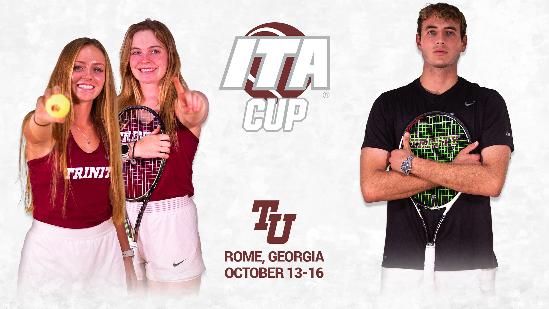 Three Tigers to Represent Trinity Tennis at ITA Cup - Trinity University