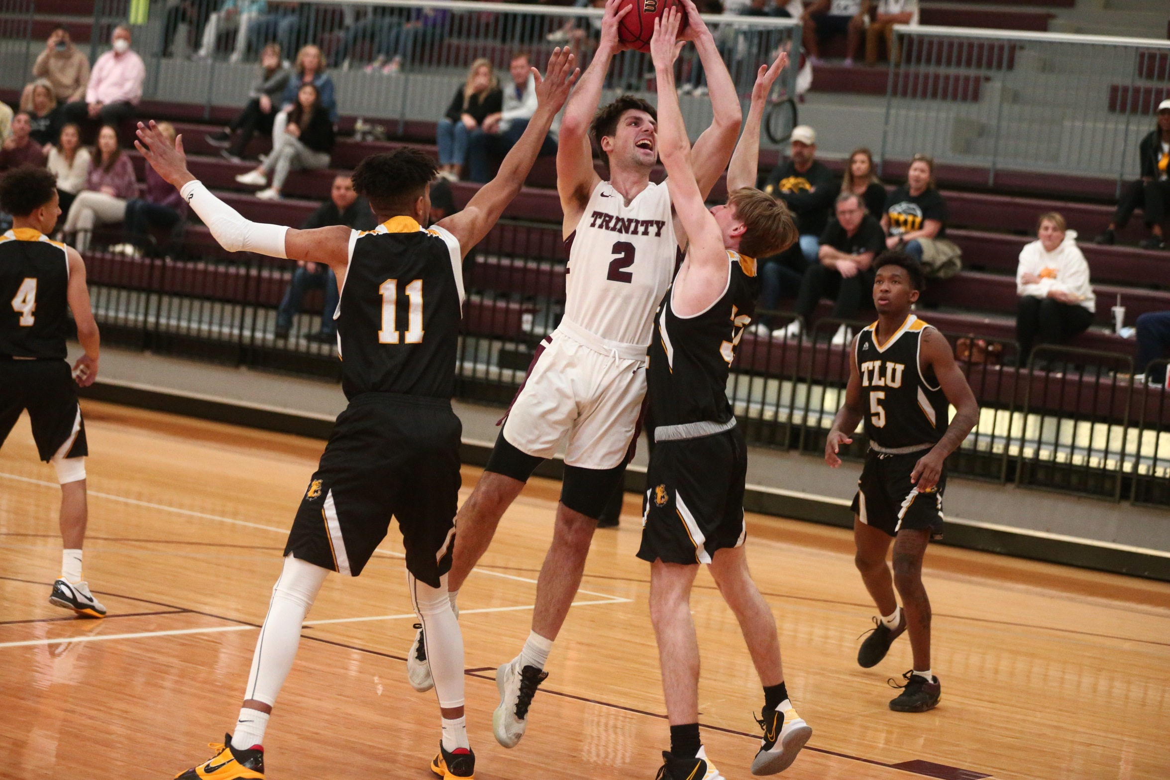 Tiger Men's Streak Snapped at Seven, 69-67, Against TLU - Trinity ...