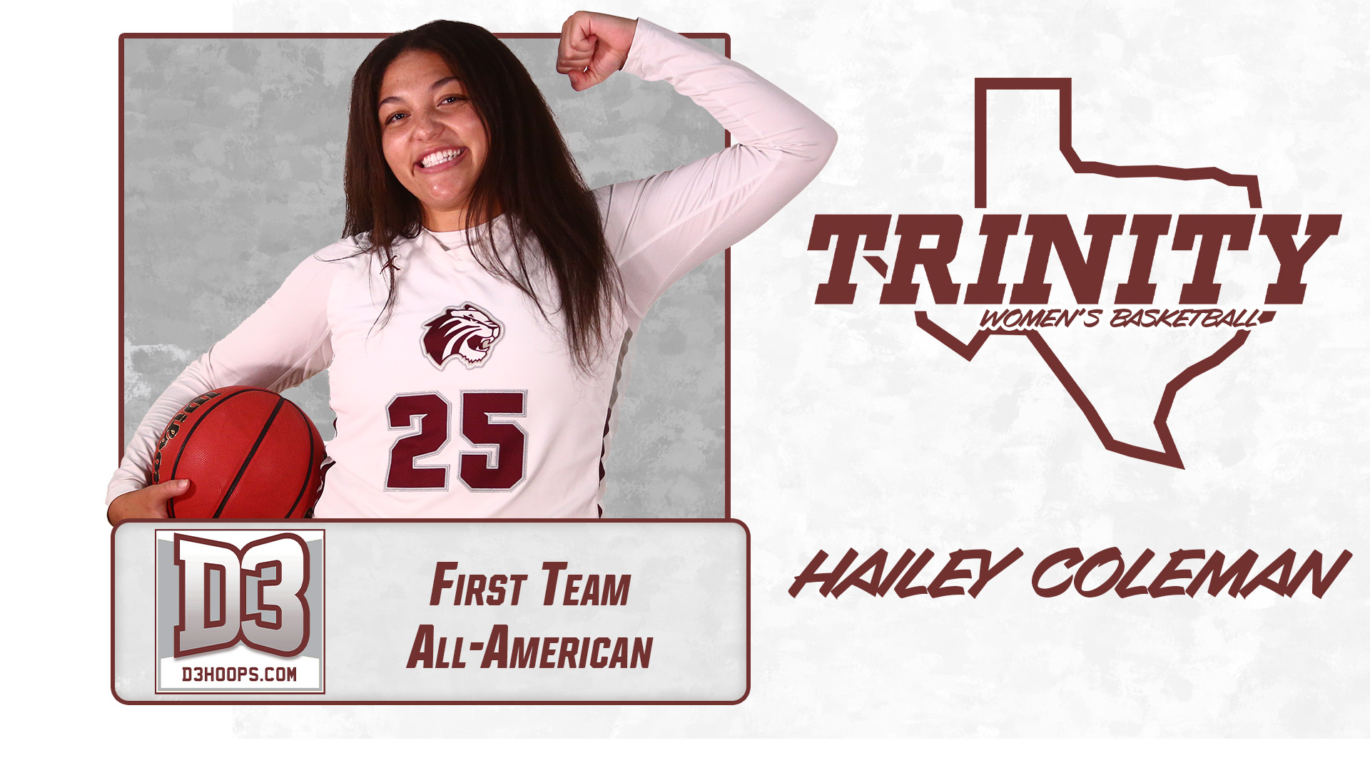 Hailey Coleman Named D3hoops.com All-American - Trinity University