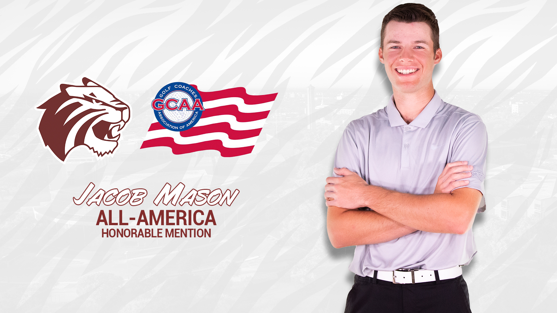 Jacob Mason Lands GCAA All-America Honorable Mention - Trinity University