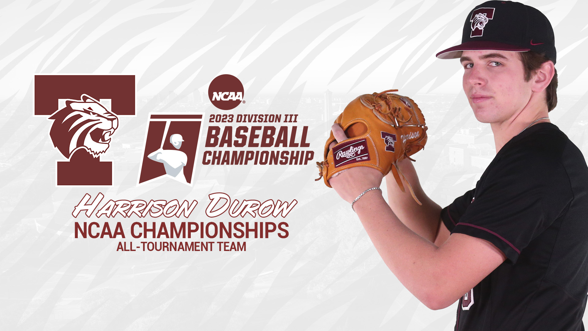 Tiger Pitcher Harrison Durow Earns Spot on NCAA All-Tournament Team ...