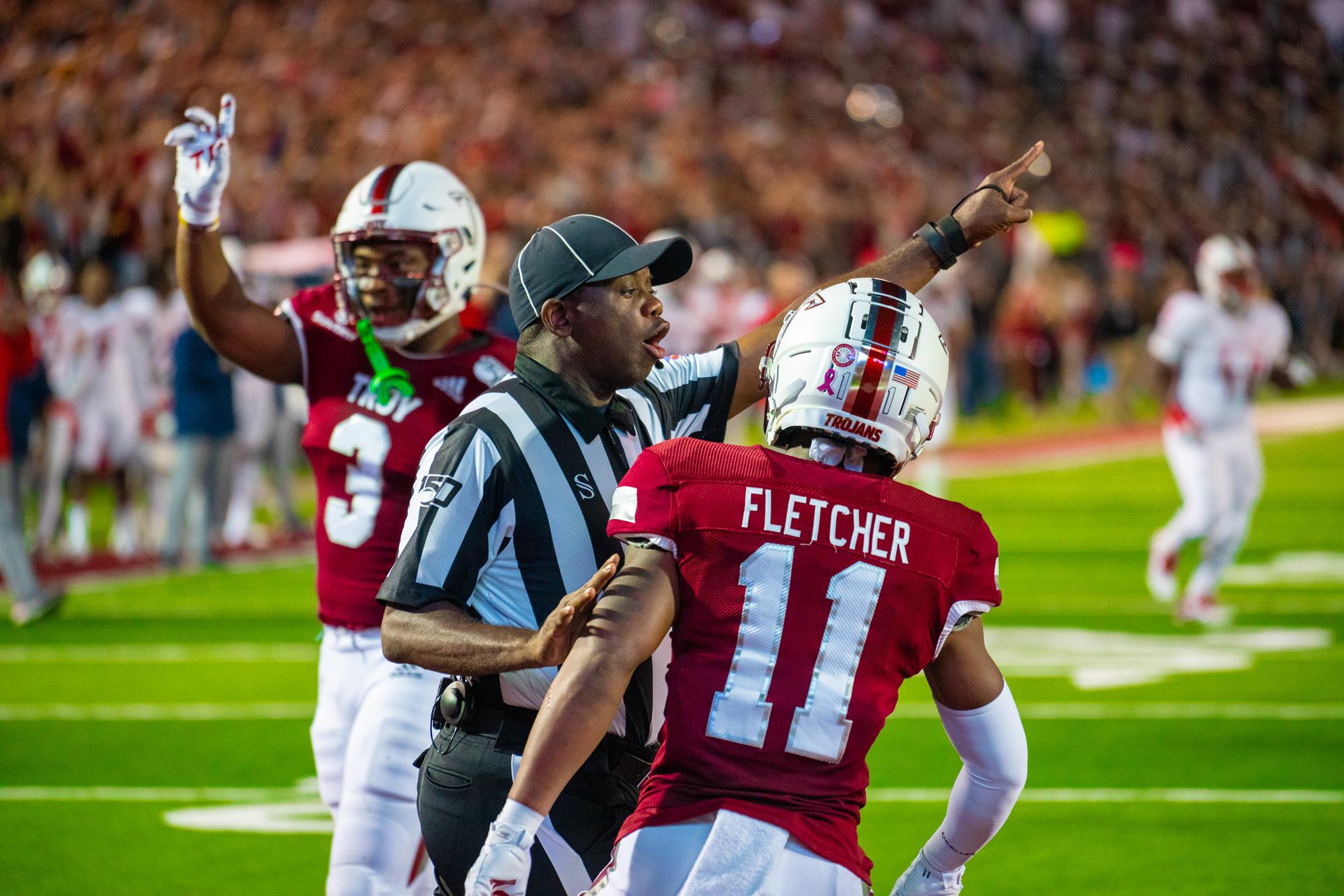 O'shai Fletcher - Football - Troy University Athletics