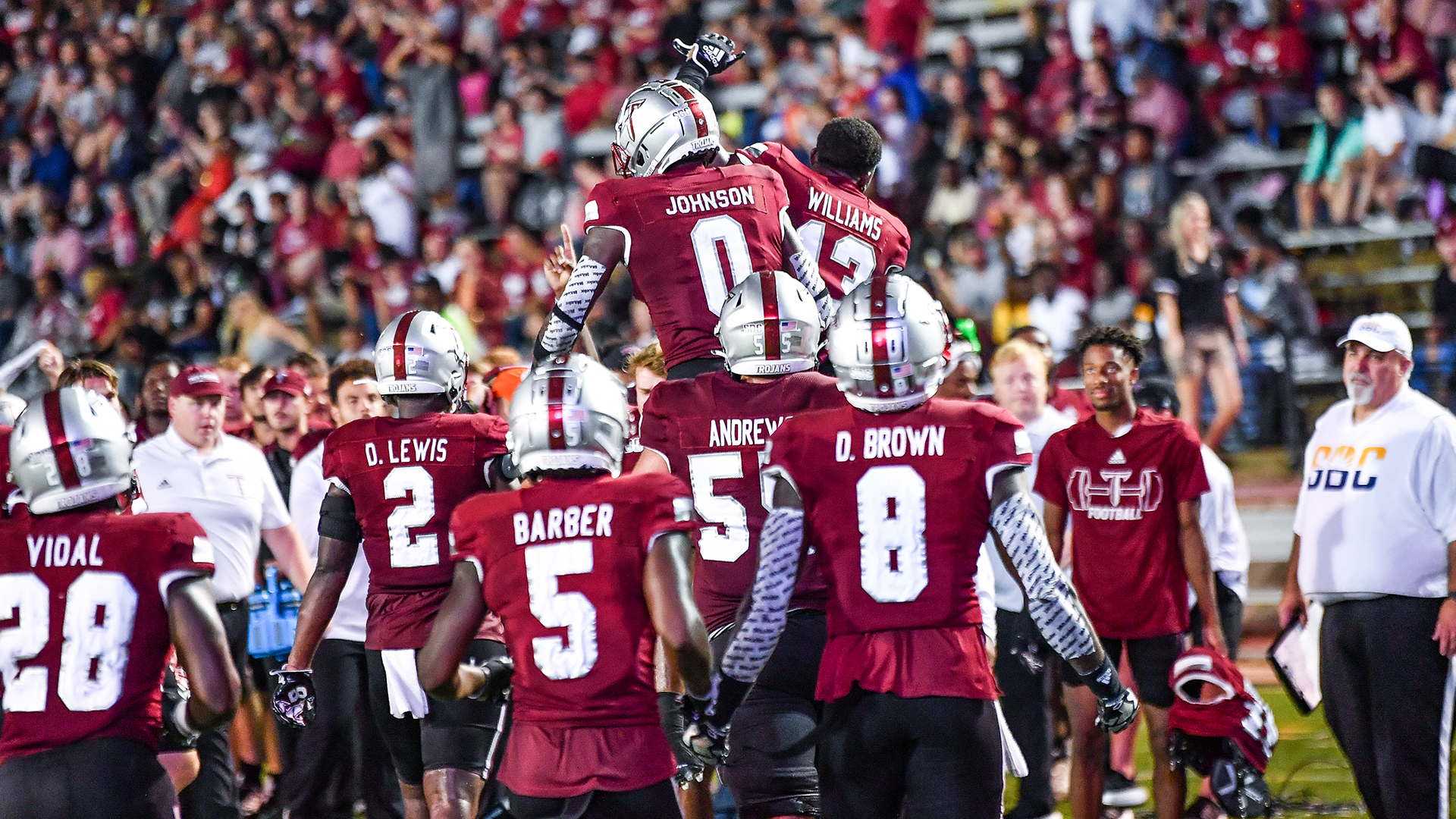 Sumrall Earns First Win at Troy as Trojans Handle Bulldogs in Home ...