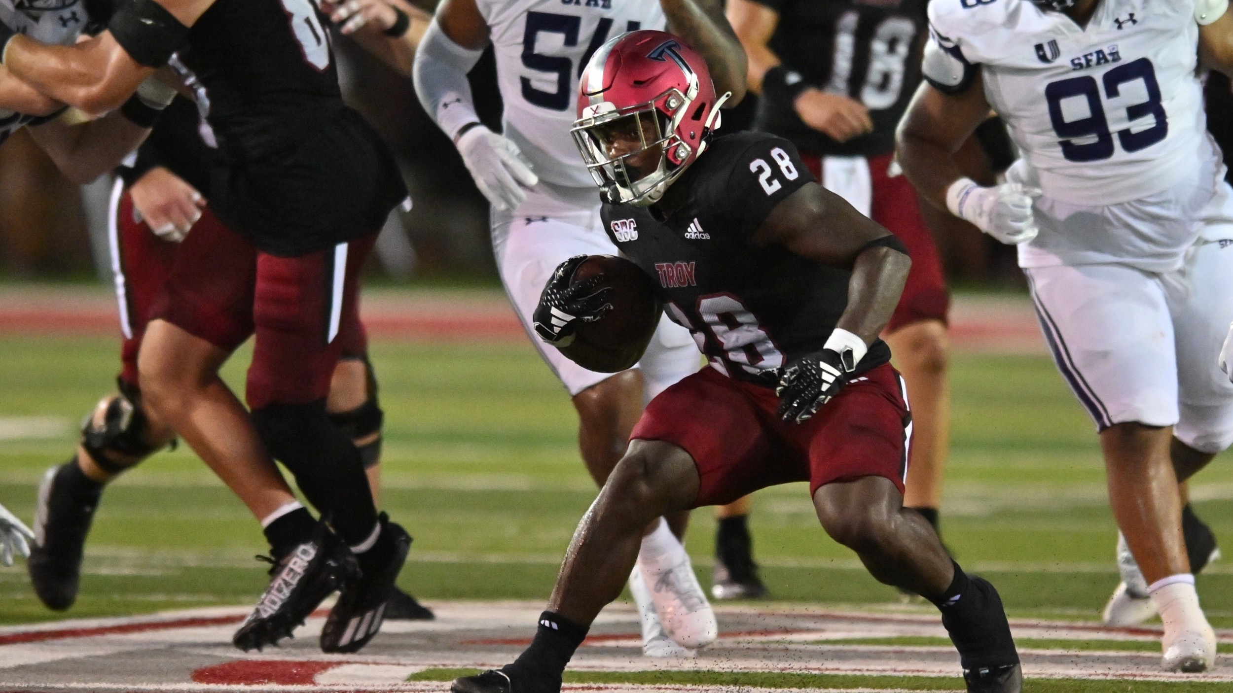 Vidal Runs Wild in Troy’s Season-Opening Victory - Troy University ...