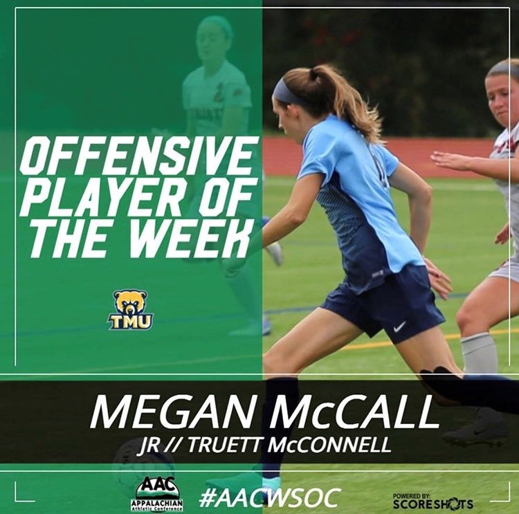 Megan McCall - Women's Soccer - Truett McConnell University Athletics