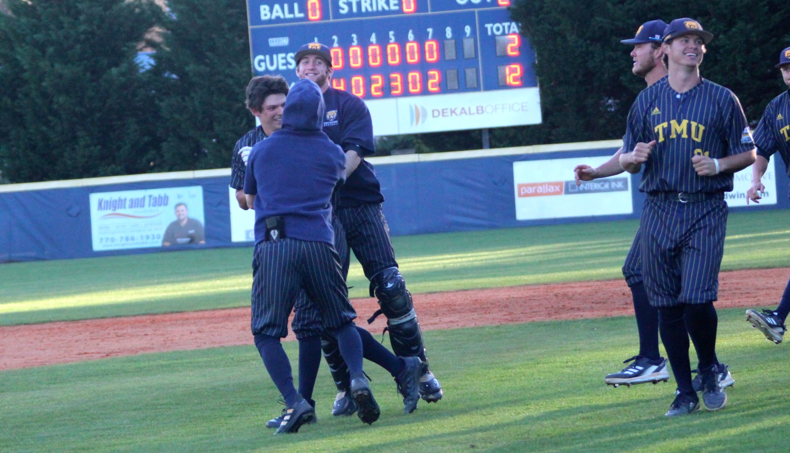 Bears hot bats secure clean sweep over Point - Truett McConnell ...