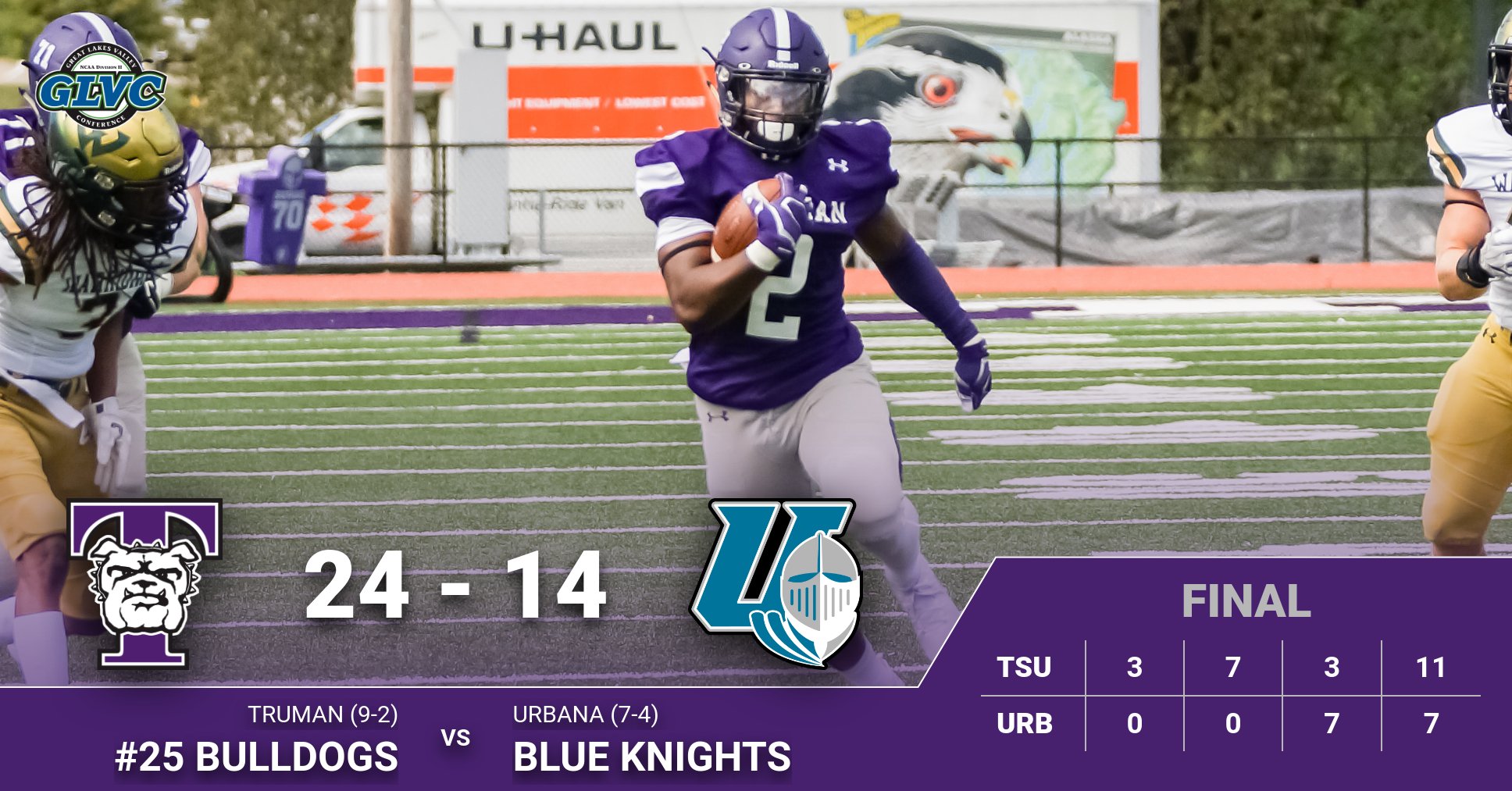 RECAP: Monumental Day For Bulldog Football In 24-14 Win - Truman State ...