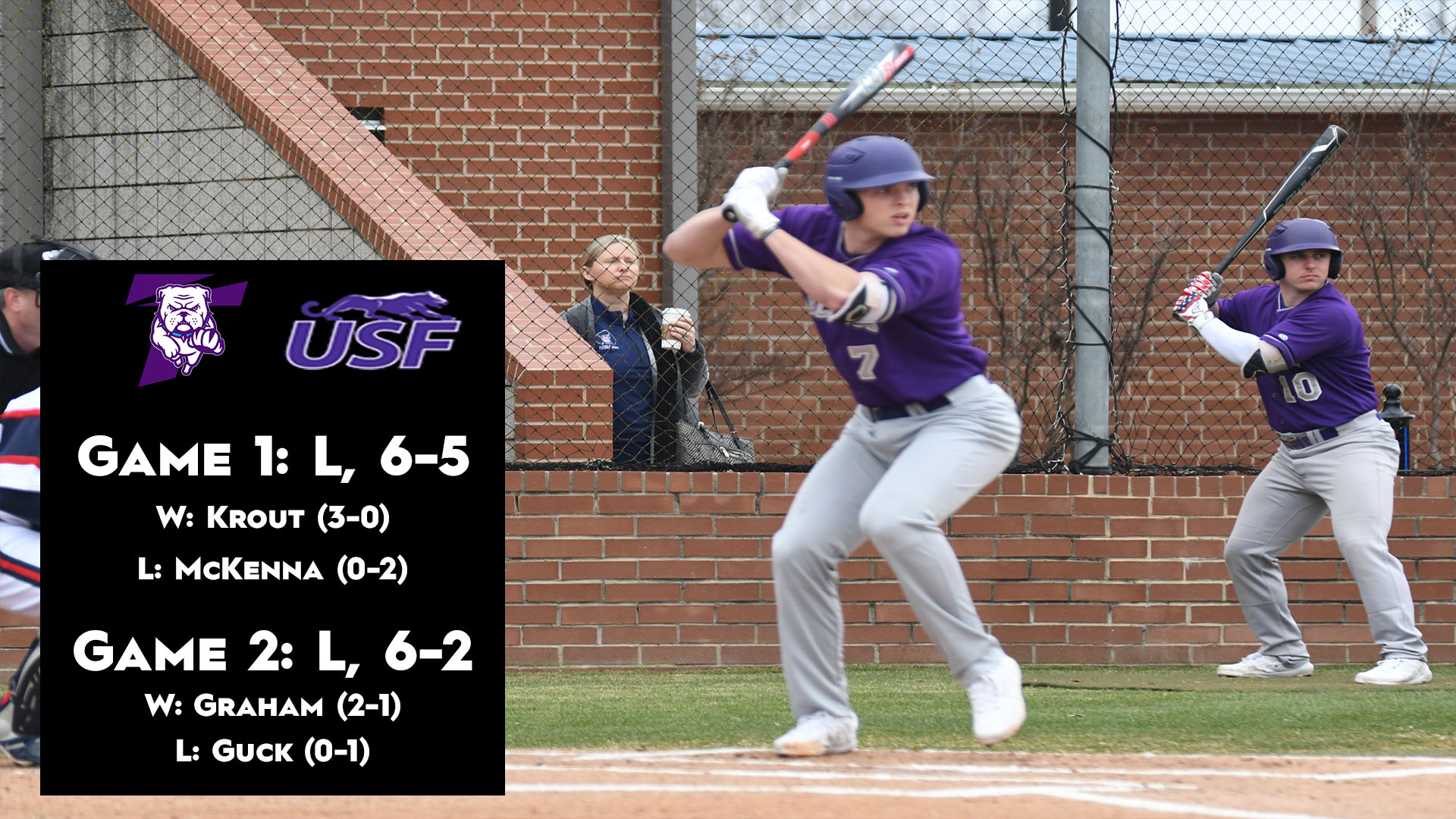 RECAP: Cougars Sweep Doubleheader from Bulldogs Friday - Truman State ...