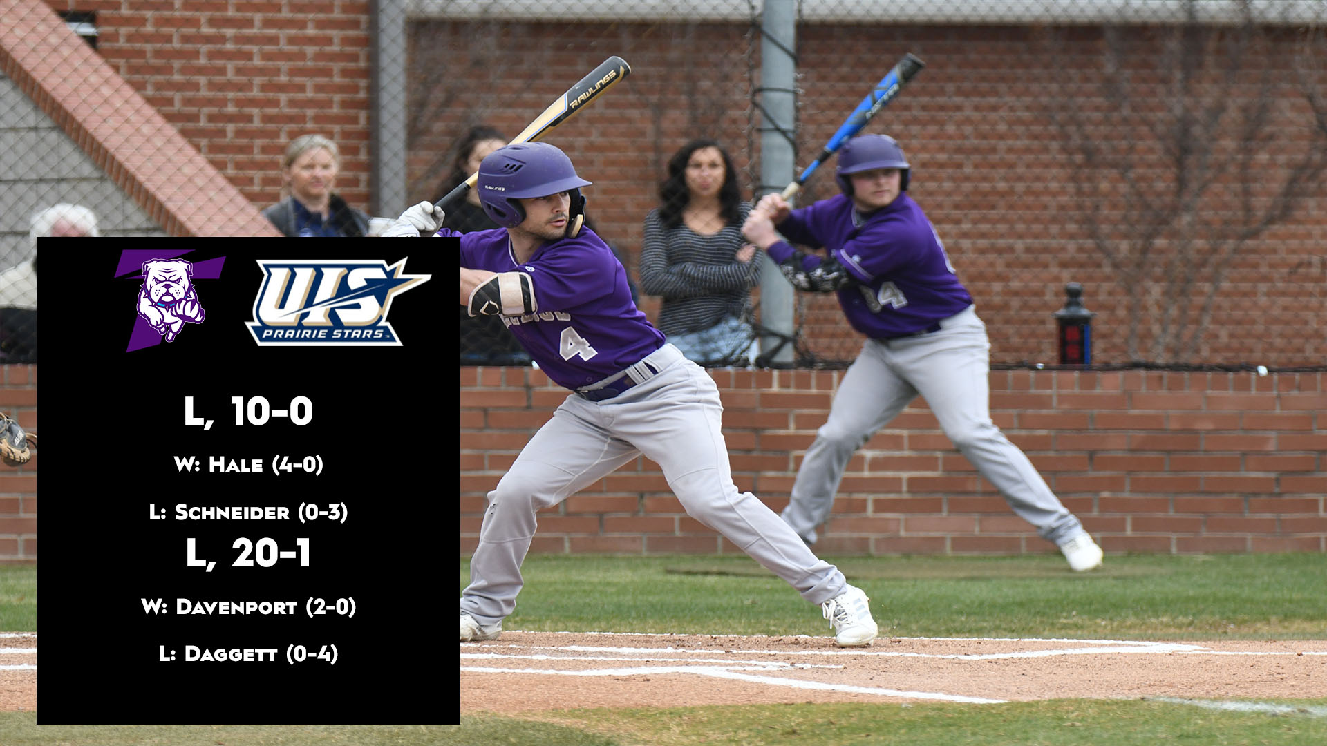 RECAP: Kelly Hits First Career Homer, But UIS Sweeps Bulldogs - Truman ...