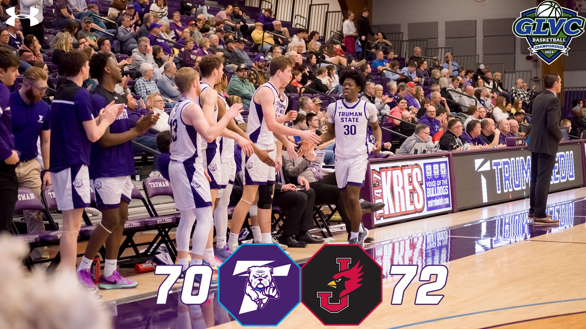 Truman Suffers Two-Point Loss In GLVC Tournament - Truman State ...