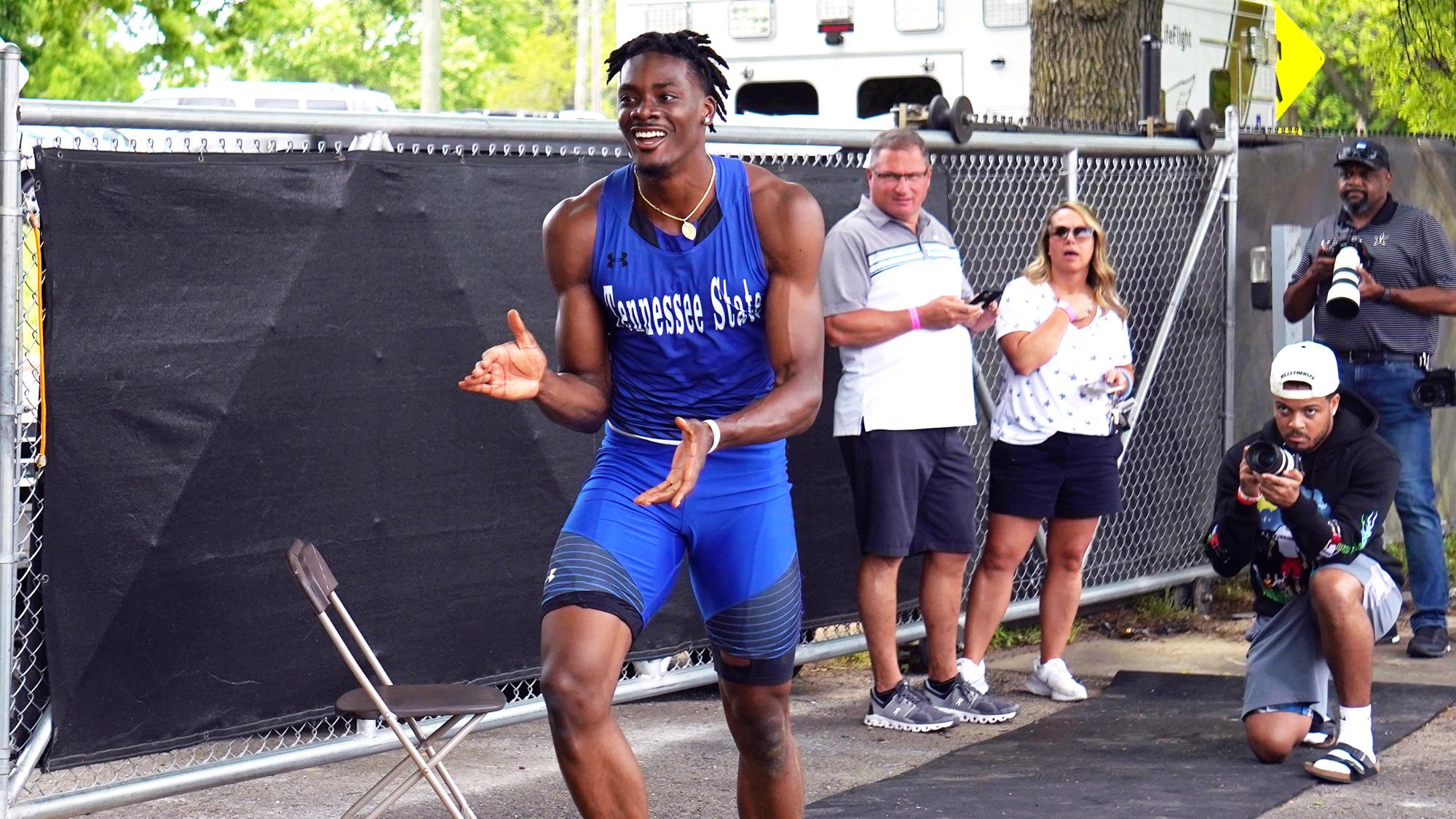 R'Lazon Brumfield - 2021-22 - Men's Track and Field - Tennessee State ...