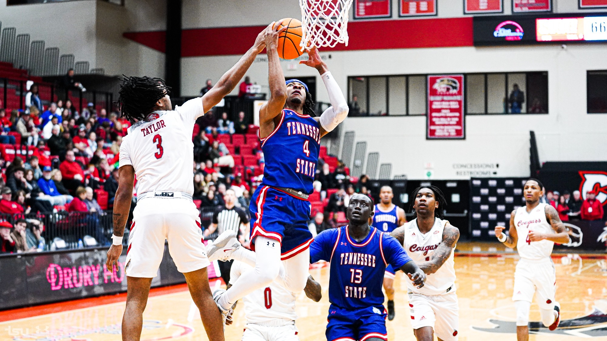 Men's basketball Falls to SIUE 81-72 on Thursday - Tennessee State ...