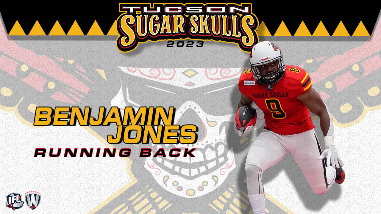SUGAR SKULLS RE-SIGN RB BENJAMIN JONES - Tucson Sugar Skulls
