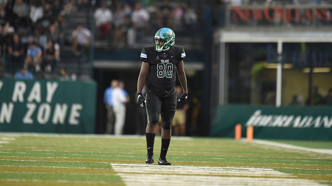 Tyrick James - Football - Tulane University Athletics