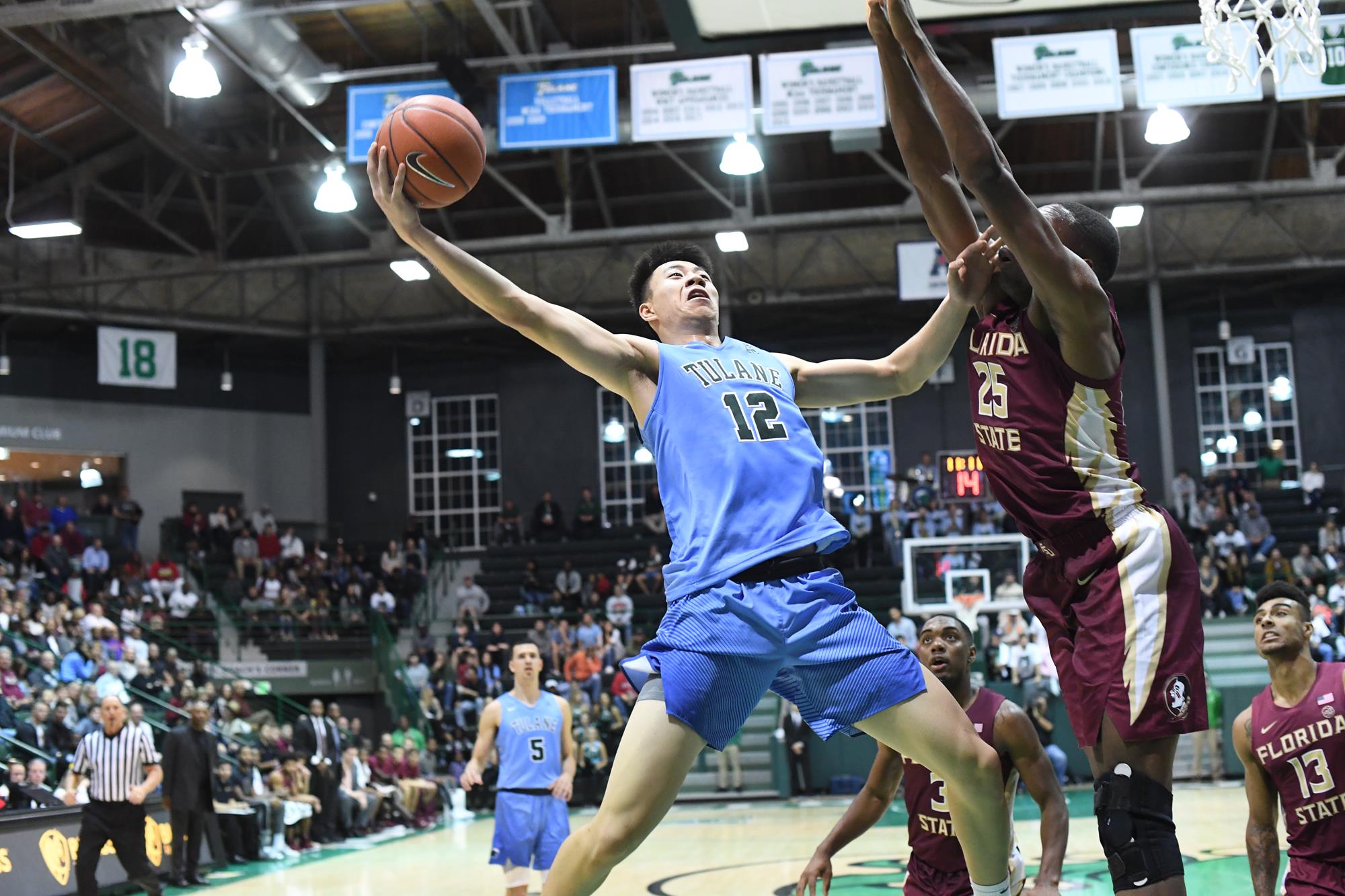 Kevin Zhang - Men's Basketball - Tulane University Athletics