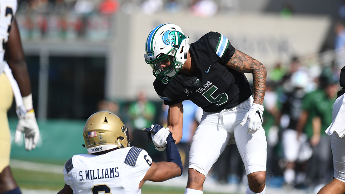 Terren Encalade - Football - Tulane University Athletics