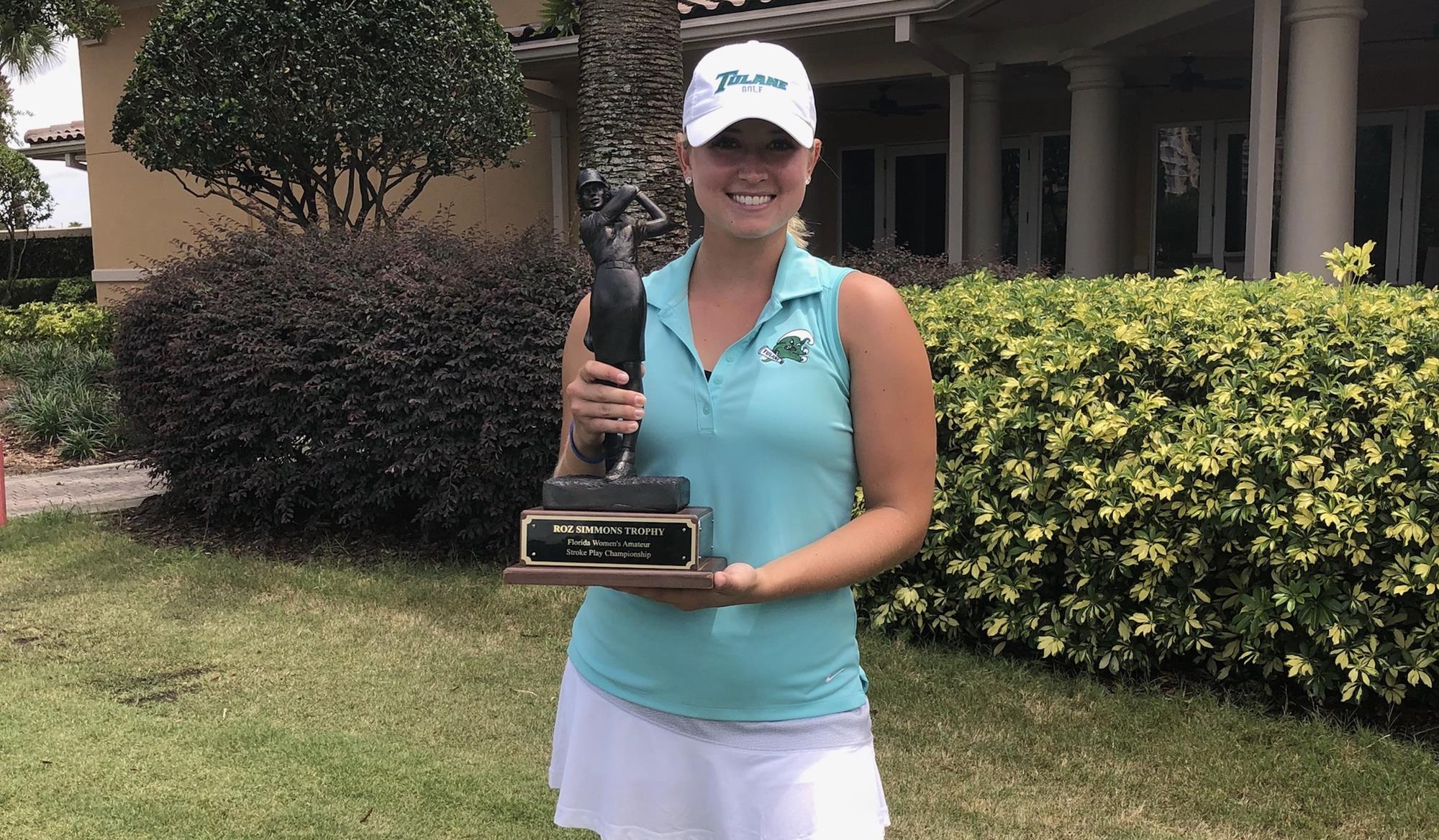 Gibson Captures Florida Women’s Amateur Championship - Tulane ...