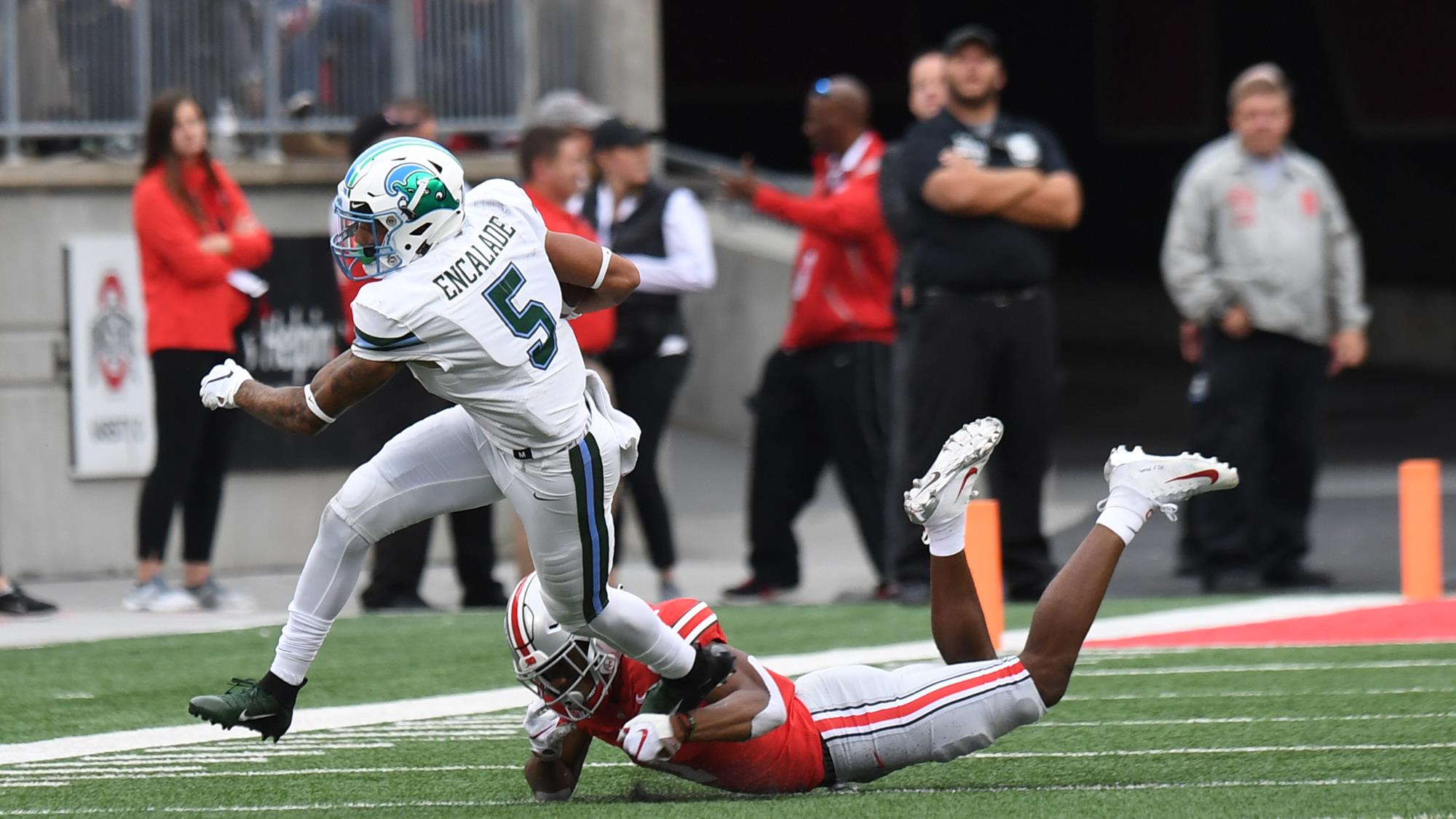 Terren Encalade - Football - Tulane University Athletics
