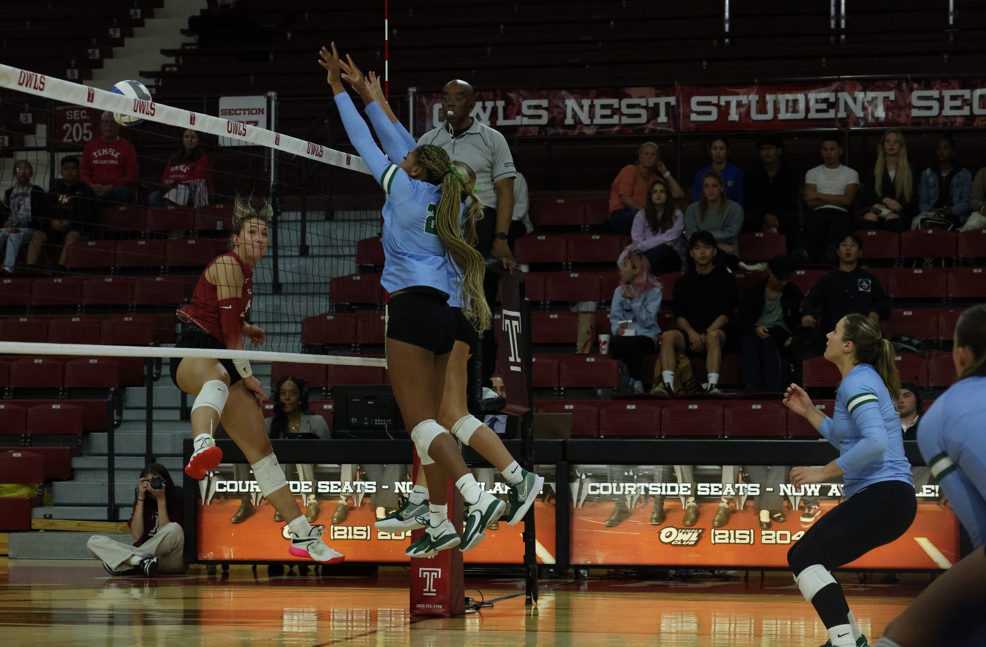 Temple Defeats the Green Wave in Five Sets - Tulane University Athletics