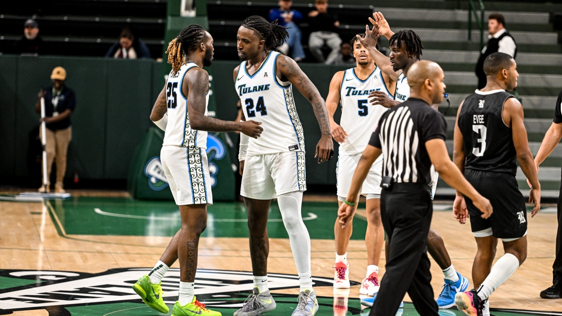 Green Wave Rolls Rice 84-59 to Start AAC Action - Tulane University ...