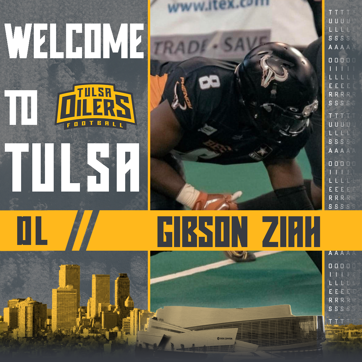 OILERS FOOTBALL SIGNS CIF AWARD-WINNER - Tulsa Oilers Football