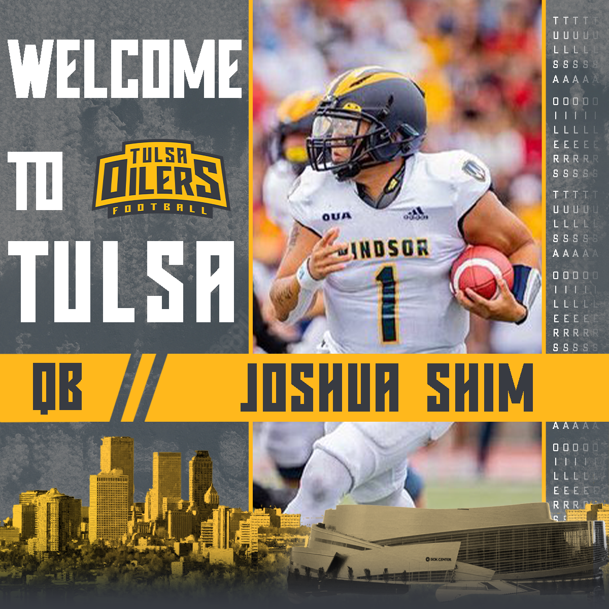 TULSA INTRODUCES NEW QB - Tulsa Oilers Football