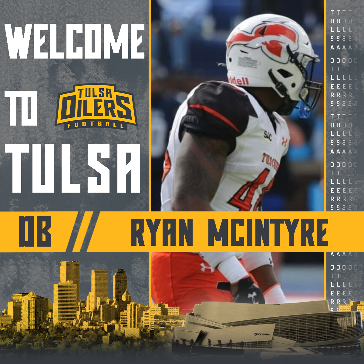 TULSA ADDS TO THE DEFENSIVE SECONDARY - Tulsa Oilers Football