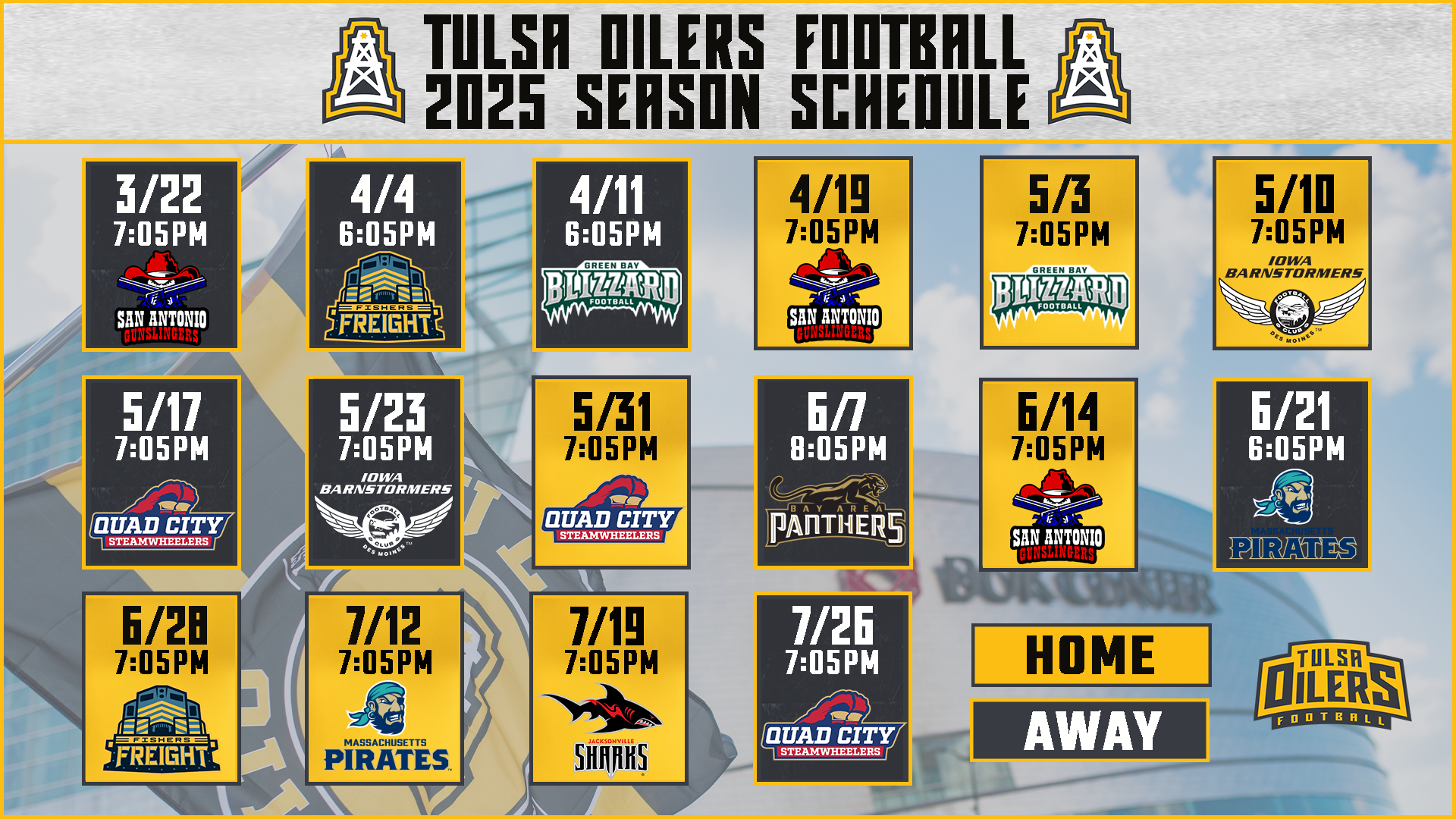 OILERS FOOTBALL TO HOST TRY-OUT ON NOV. 16 - Tulsa Oilers Football