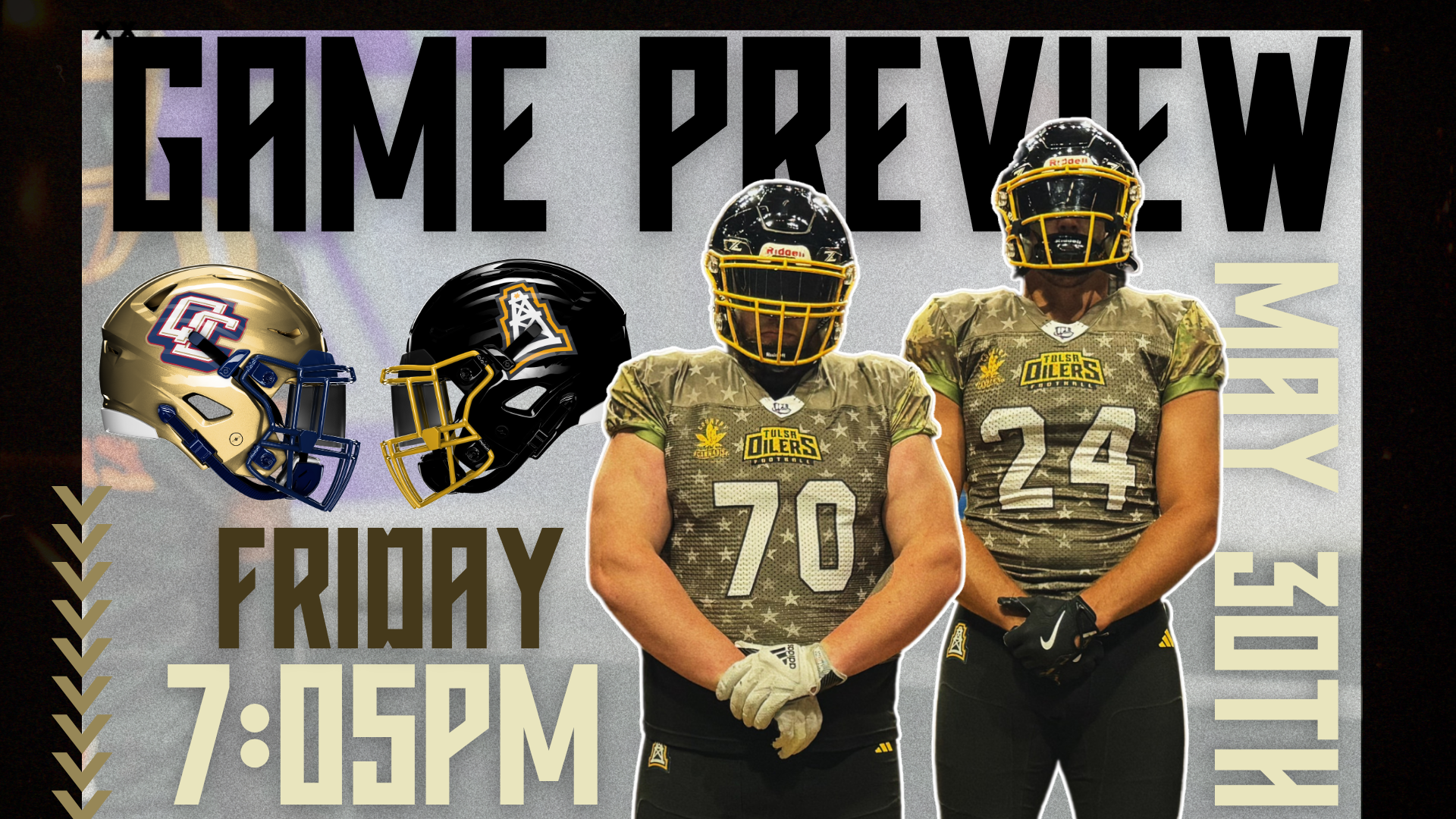 OILERS ANNOUNCE 2025 SCHEDULE - Tulsa Oilers Football