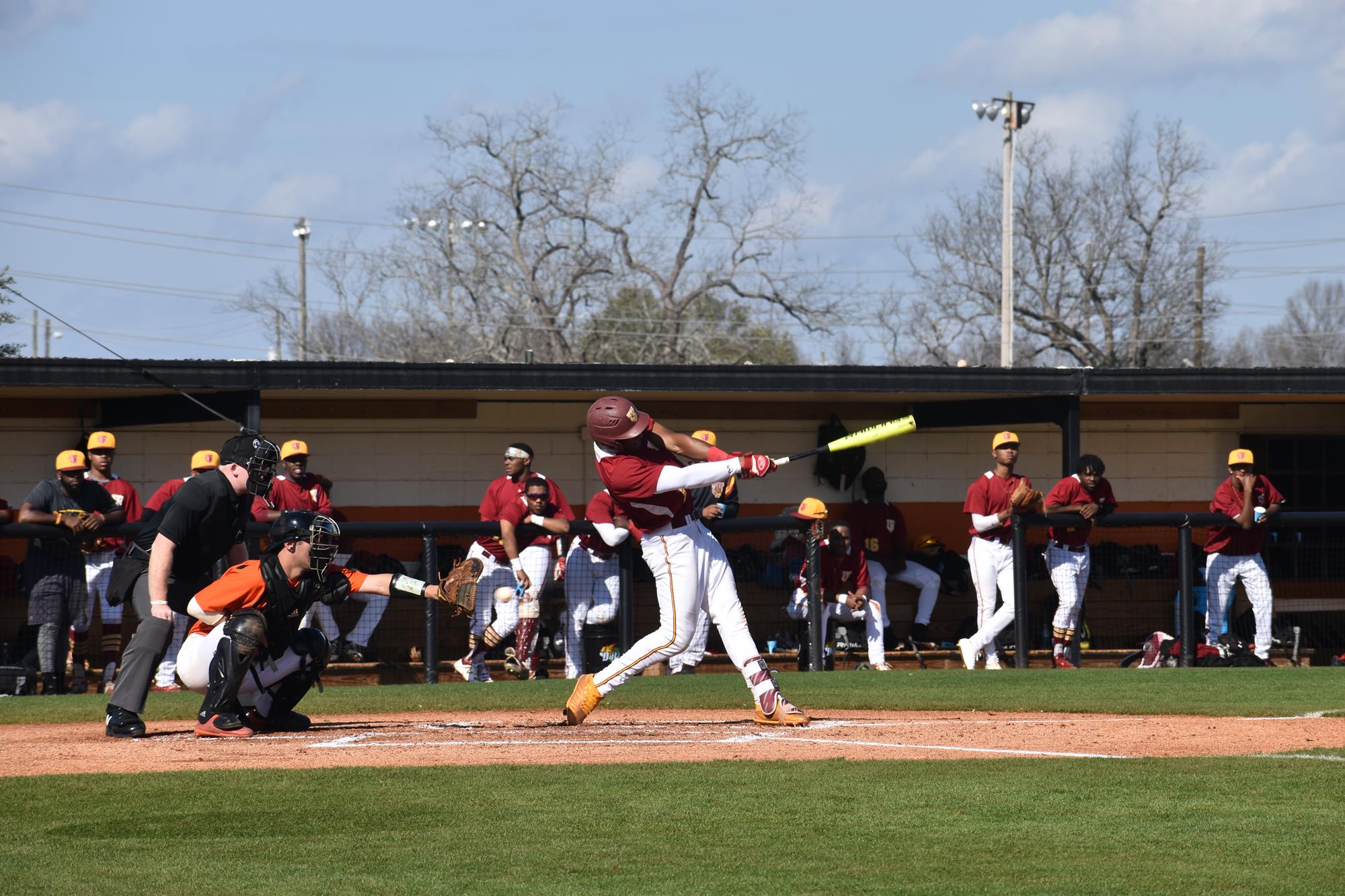 Baseball outlasted at AUM - Tuskegee University Athletics