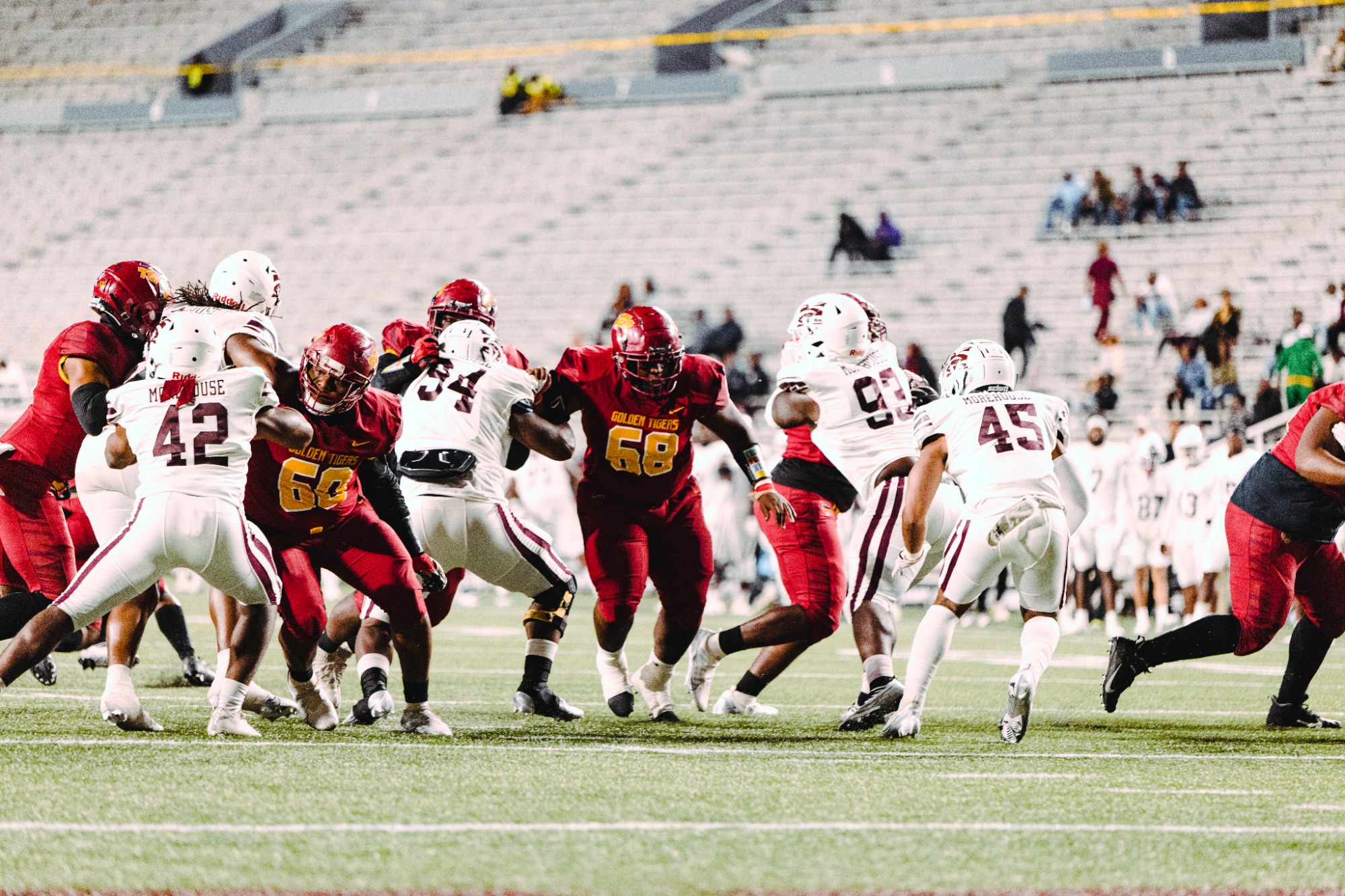 James and Golden Tigers Open Spring Practice - Tuskegee University ...