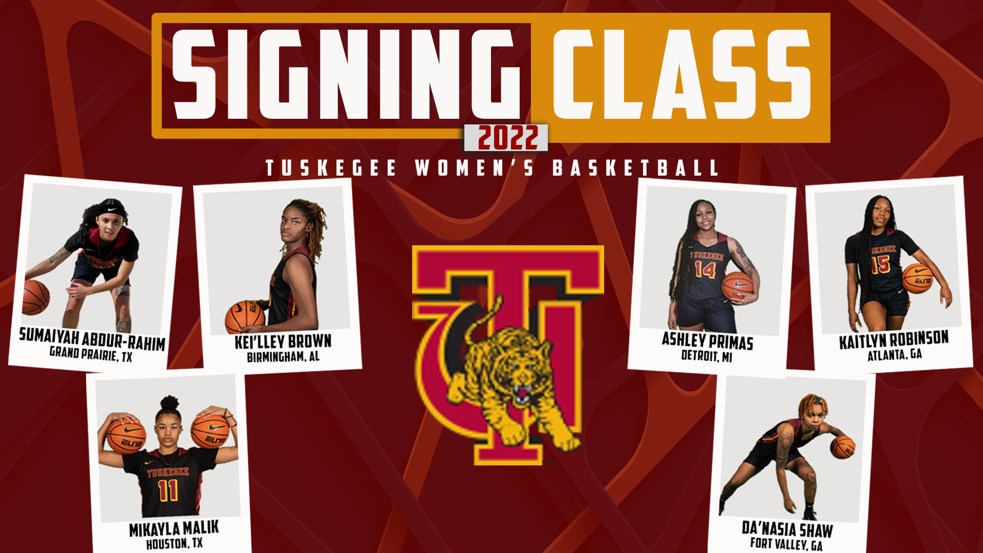 Women’s Basketball Announces 2022 Signing Class - Tuskegee University ...