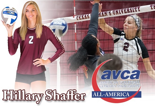 Hillary Shaffer - Volleyball - Texas Woman's University Athletics