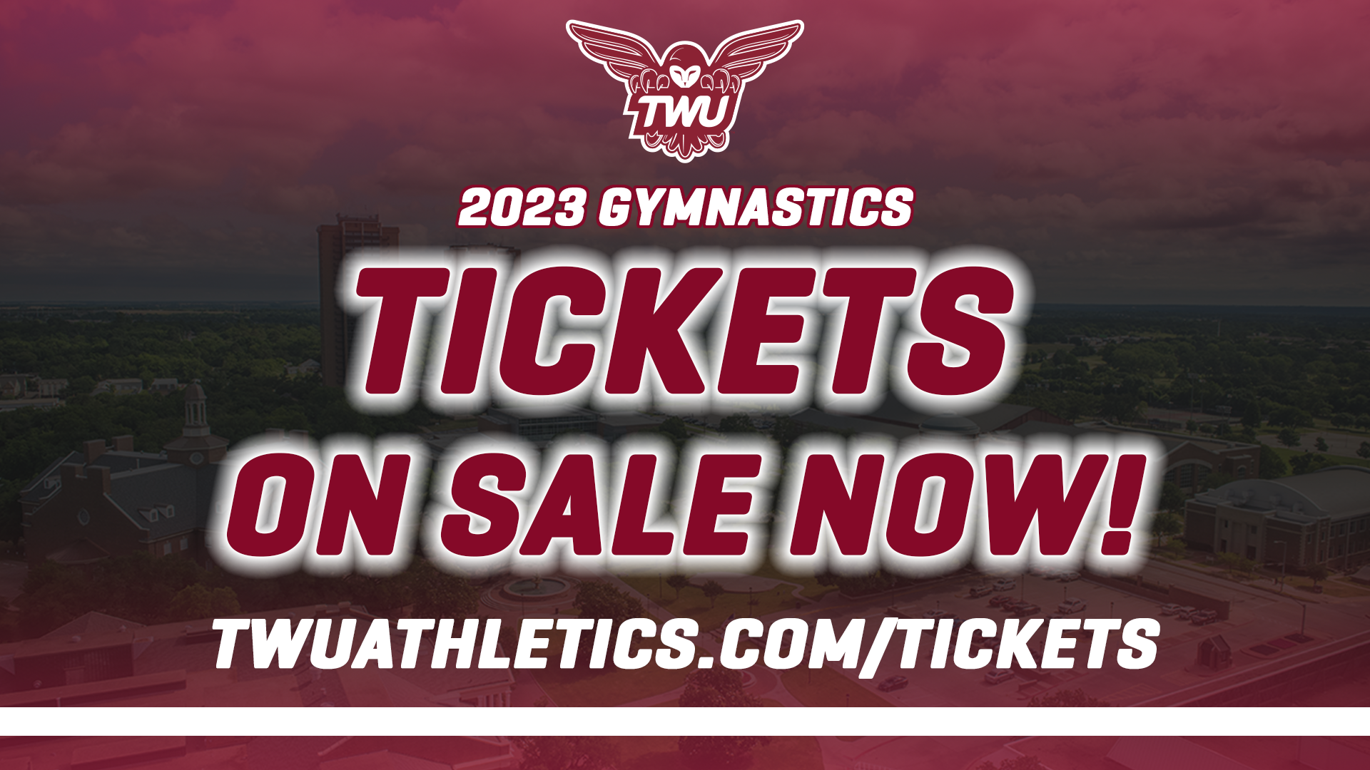 TWU GYMNASTICS RELEASES 2023 HOME MEET TICKETS - Texas Woman's ...