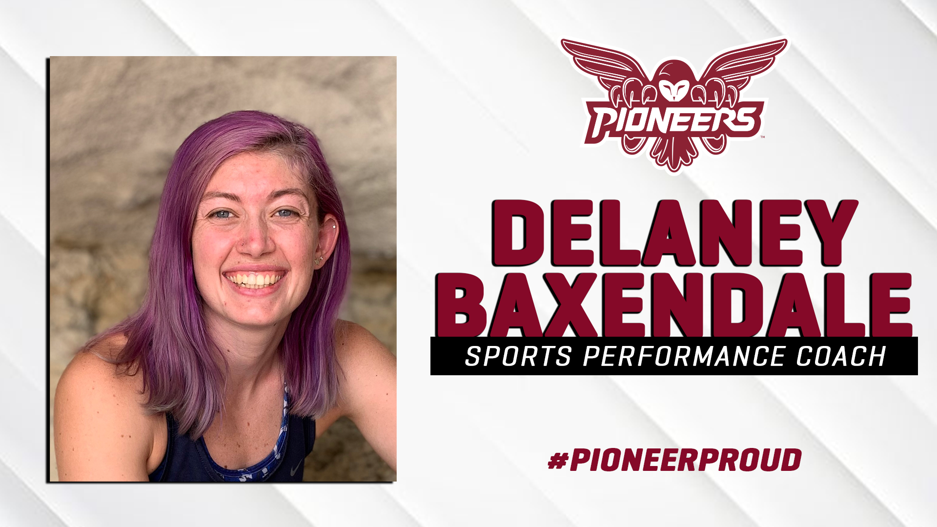 TWU WELCOMES DELANEY BAXENDALE AS SPORTS PERFORMANCE COACH - Texas ...