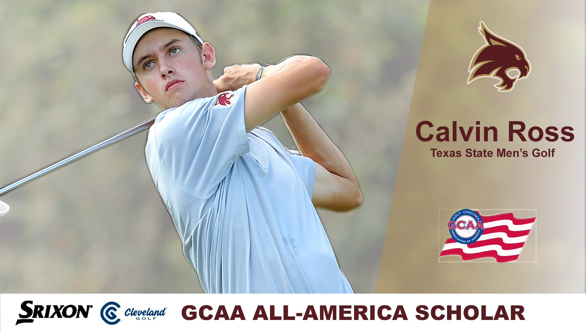 Calvin Ross - Men's Golf - Texas State Athletics