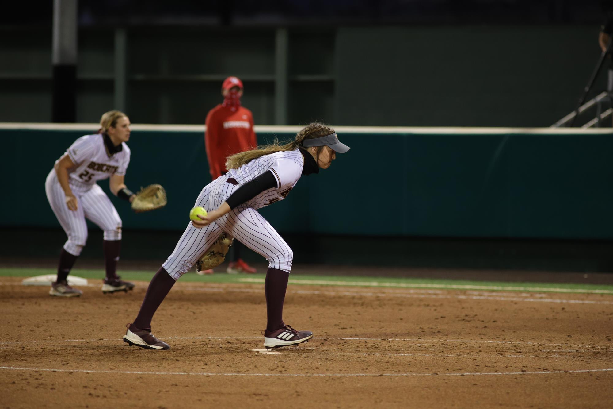Mullins shuts down Cougars in series-opening game - Texas State Athletics