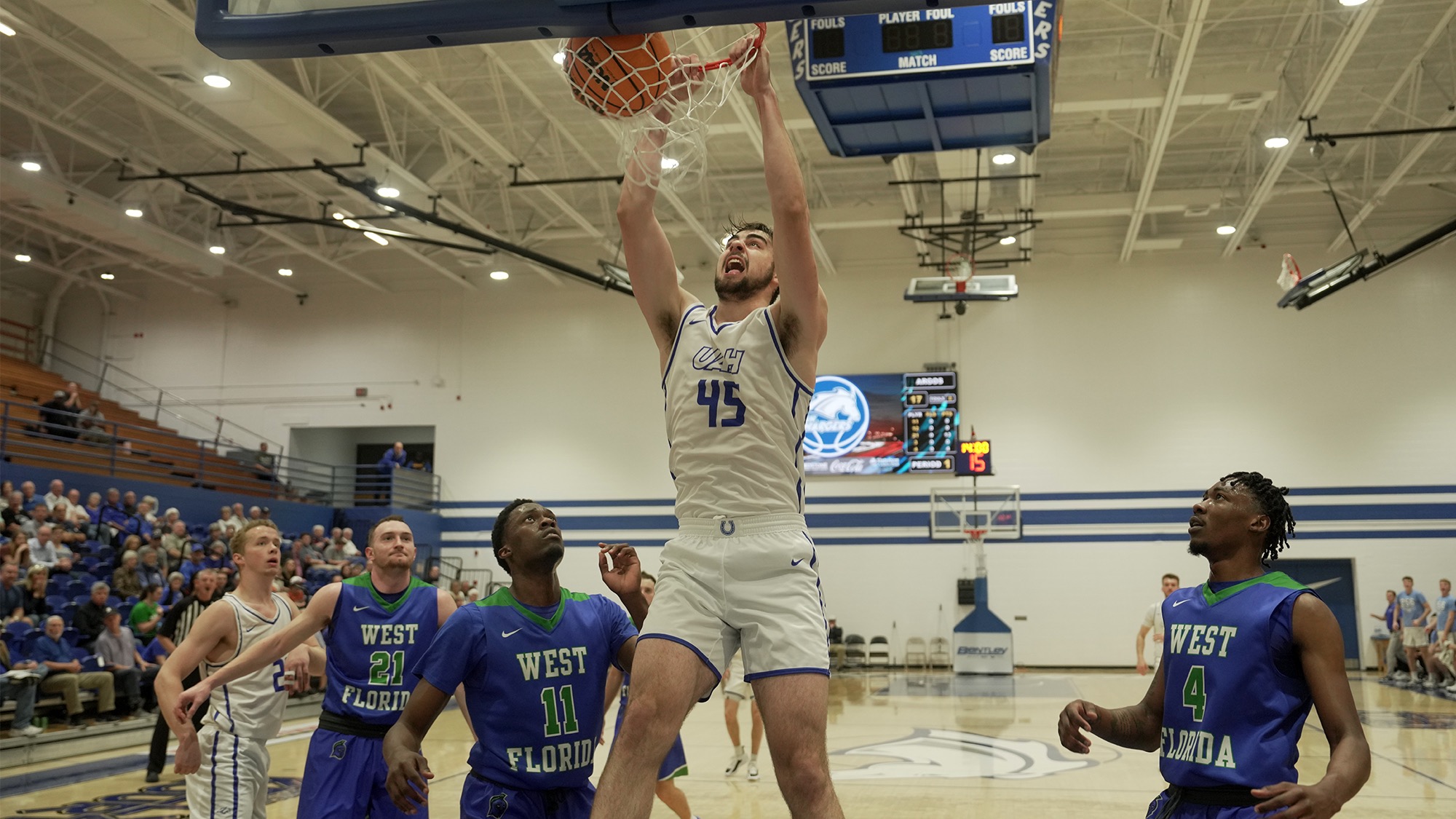 UAH Wins Eighth Straight in Victory over West Florida - UAH Athletics