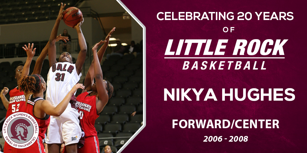 Nikya Hughes - 2007-08 - Women's Basketball - Little Rock Athletics