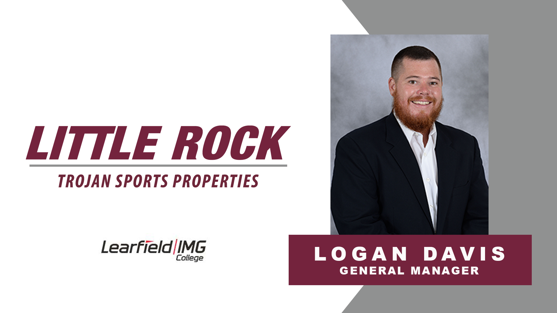 Logan Davis Named General Manager of Little Rock Trojan Sports ...