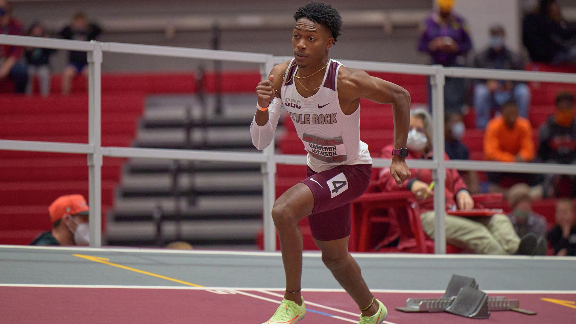 Cameron Jackson Named Sun Belt Indoor Track Athlete of the Week ...