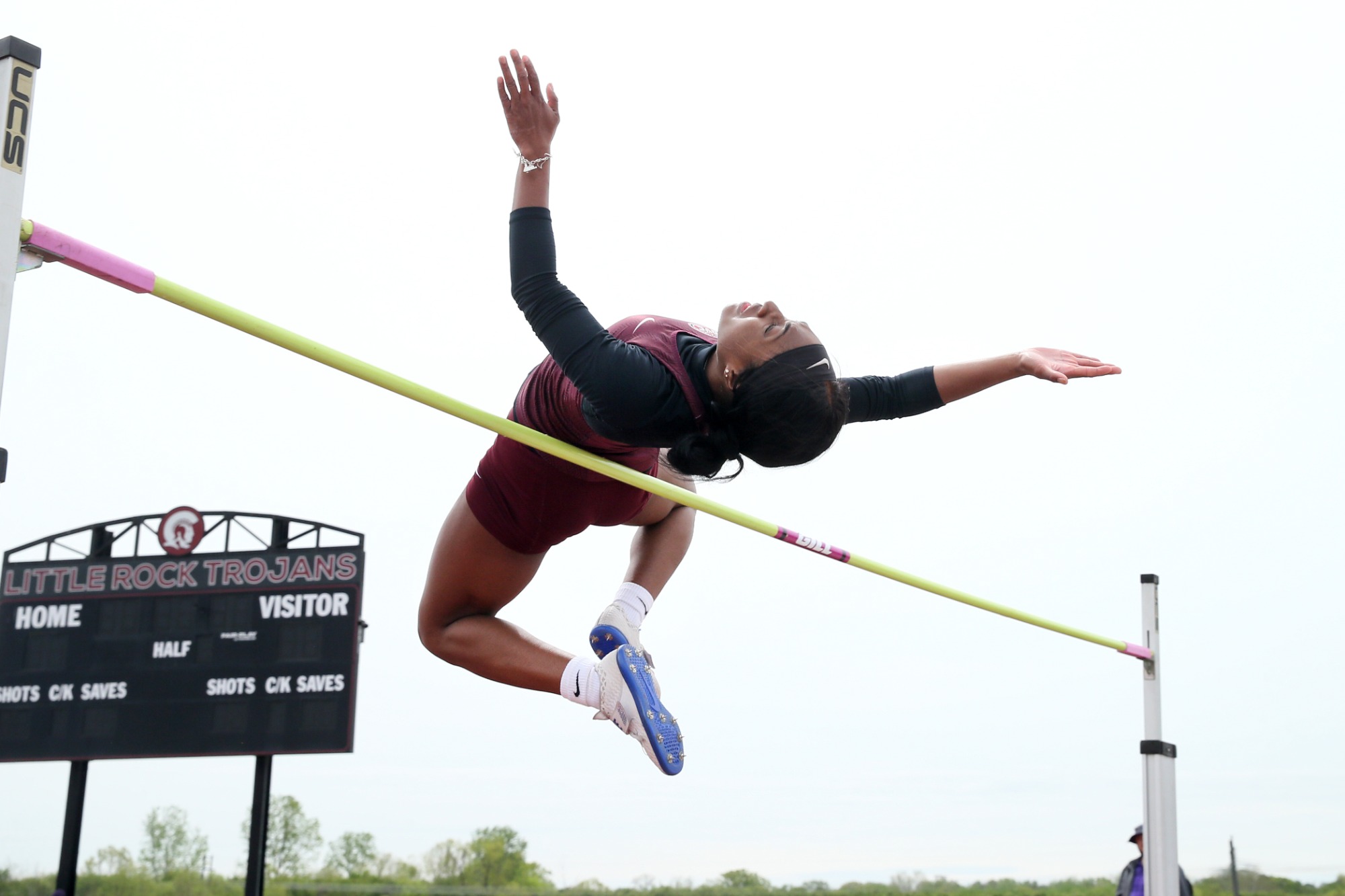 Gabby Ayiteyfio Smashes School Record in Heptathlon - Little Rock Athletics