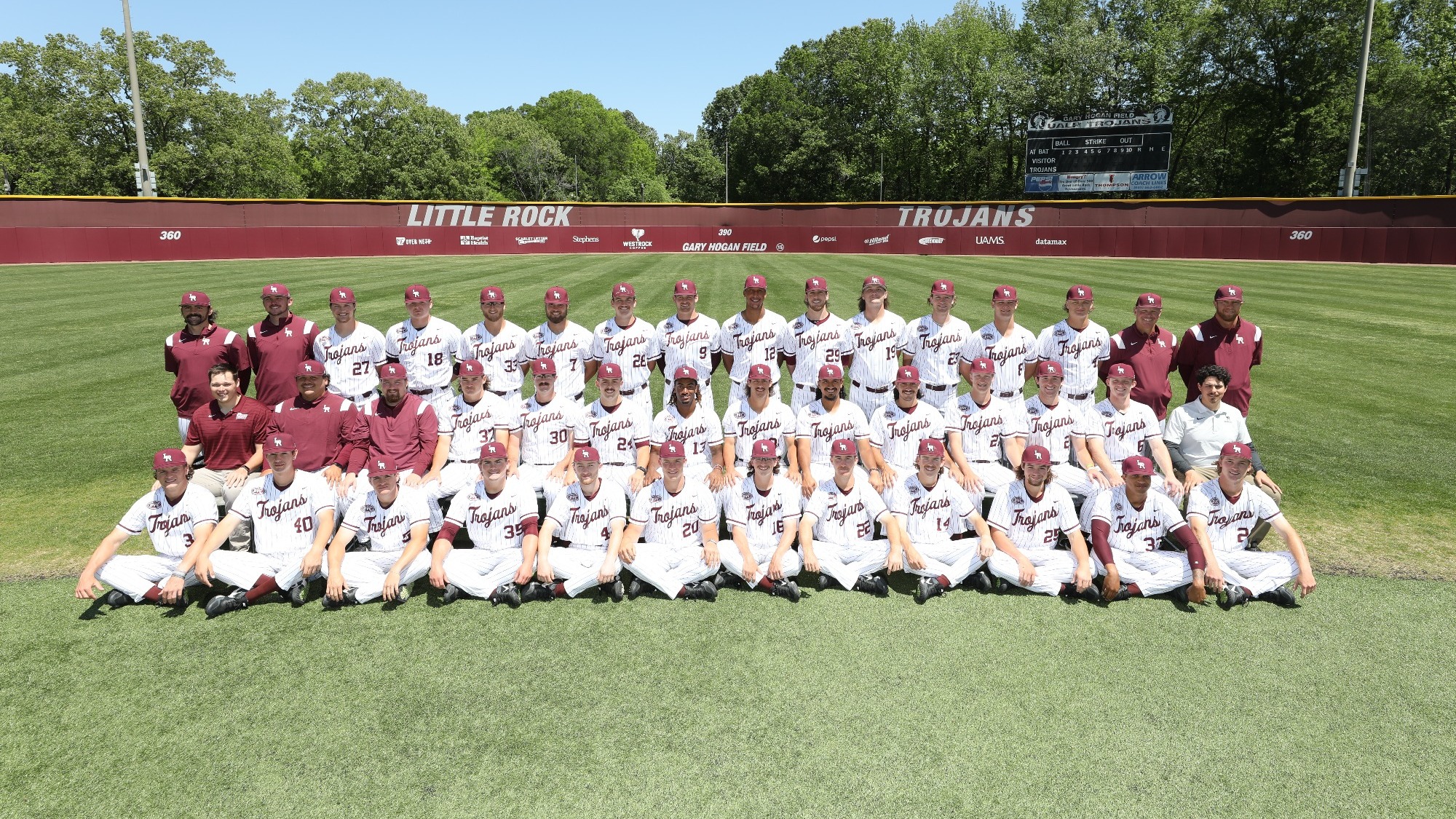 Trojan Baseball Earns ABCA Team Academic Excellence Award - Little Rock ...