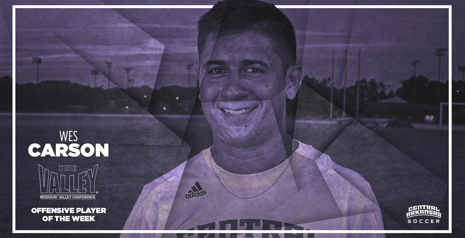 Wes Carson - 2016 - Men's Soccer - University of Central Arkansas Athletics