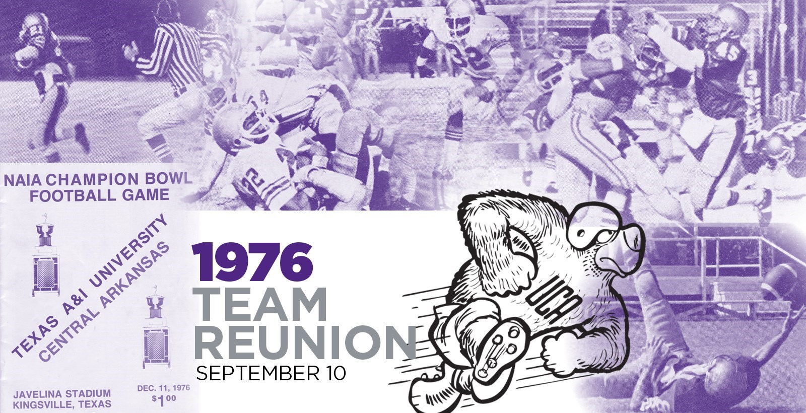 1976 NATIONAL RUNNER-UP FOOTBALL BEARS TO HOLD REUNION SEPT. 10 ...