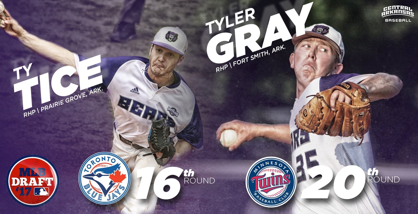 Ty Tice - 2017 - Baseball - University of Central Arkansas Athletics