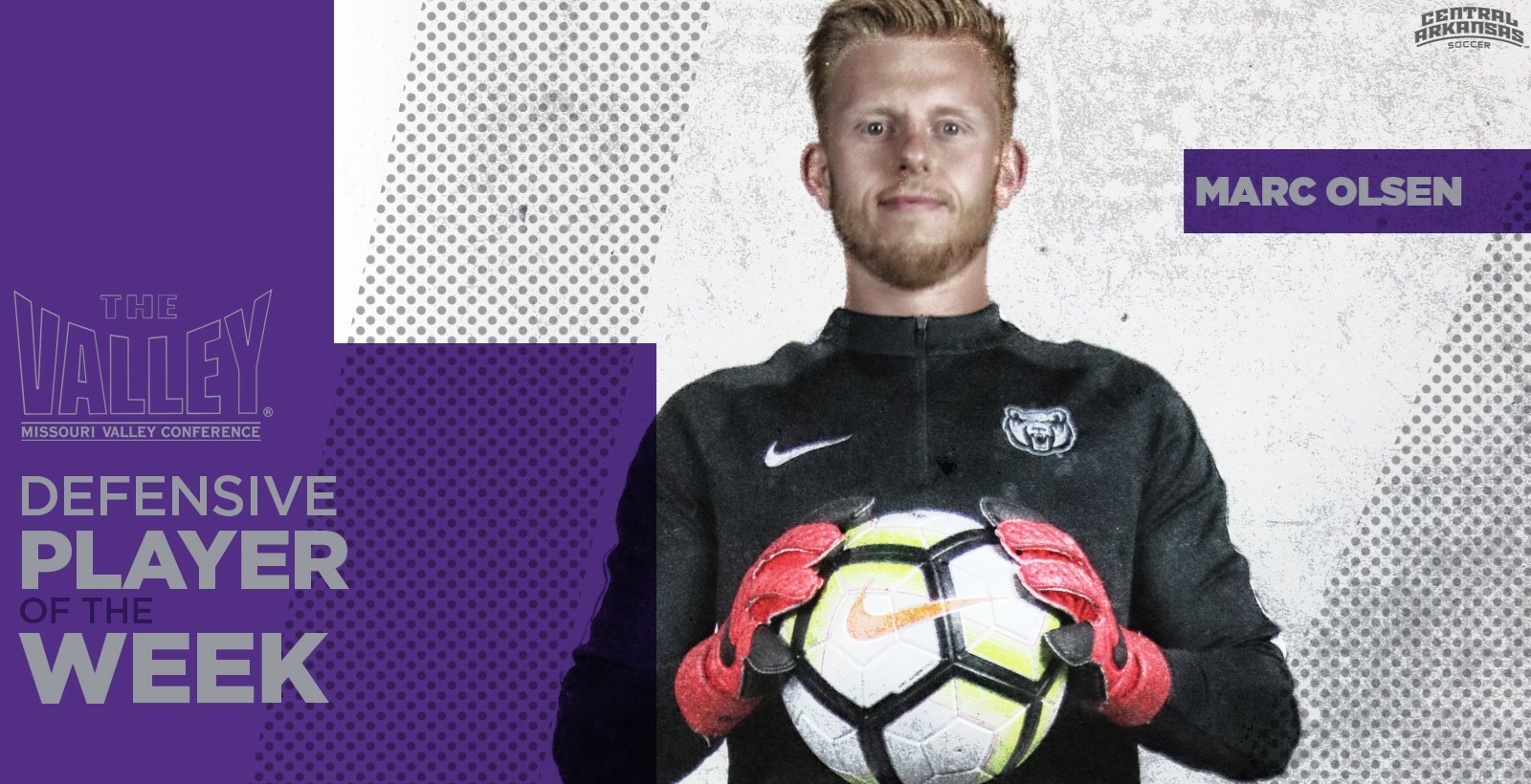 Marc Olsen - 2019 - Men's Soccer - University of Central Arkansas Athletics